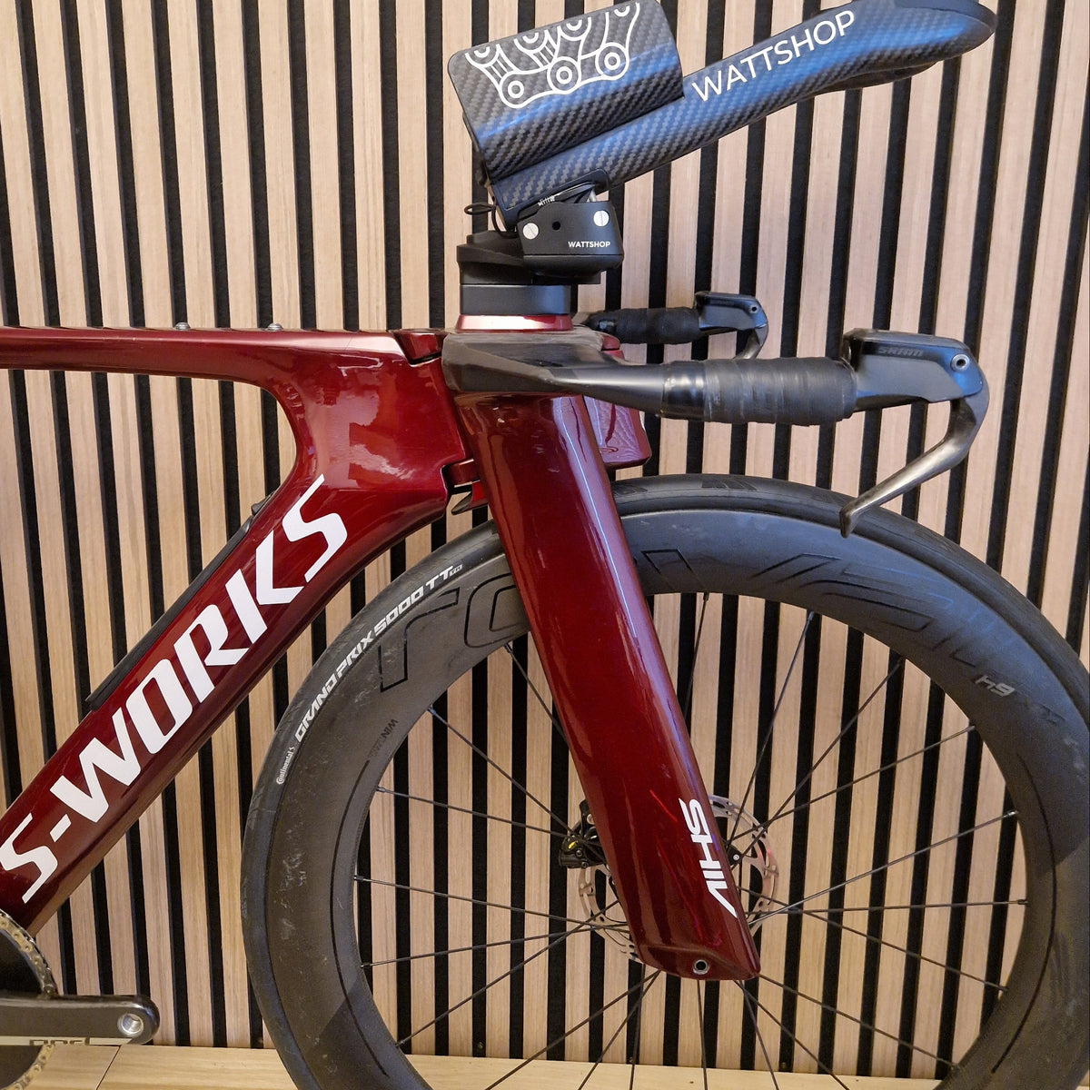 S-Works Shiv (Small) - SRAM Red AXS & Roval Rapide CLX 64 Wheels (Used ...