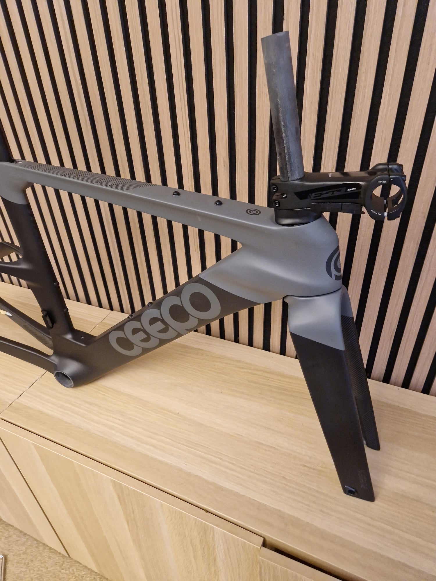 Ceepo Katana 5.0 Frameset - Midnight Stealth - Medium – Pain Free Power ...